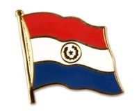 Flaggen-Pin Paraguay Flaggen Pin Fahnen Anstecker Pin Versand Shop